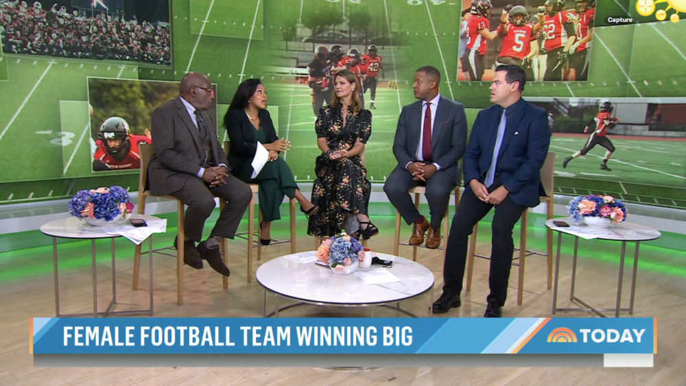 Women's Pro Football: Female Football Team Winning Big (TODAY)