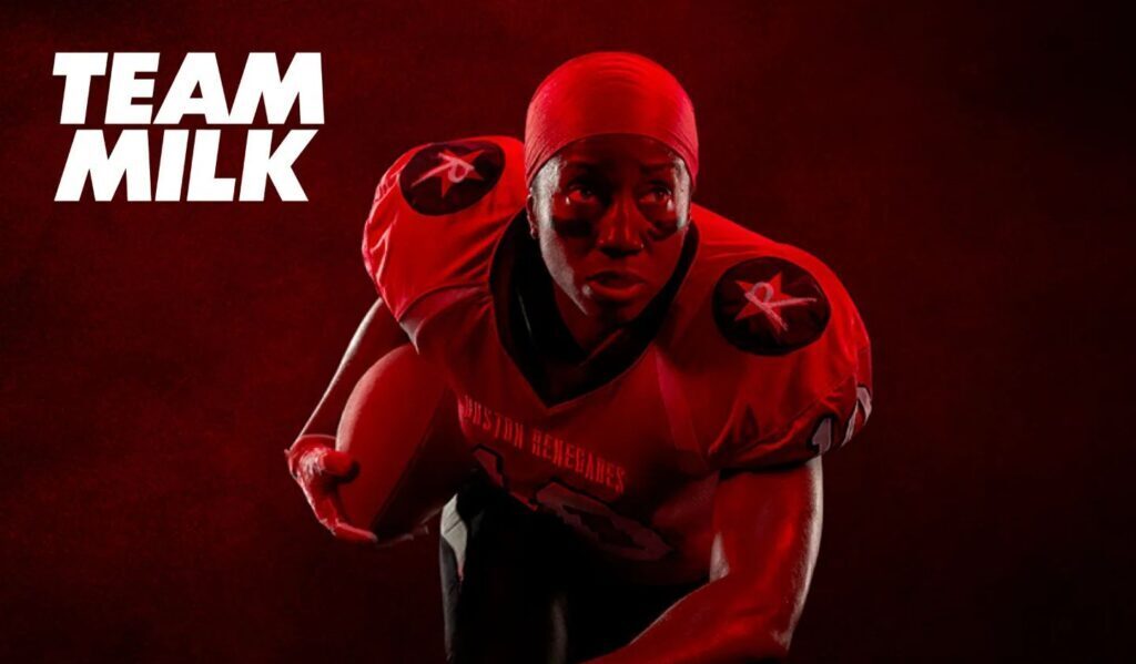 Women's Pro Football: Adrienne Smith joins Team Milk