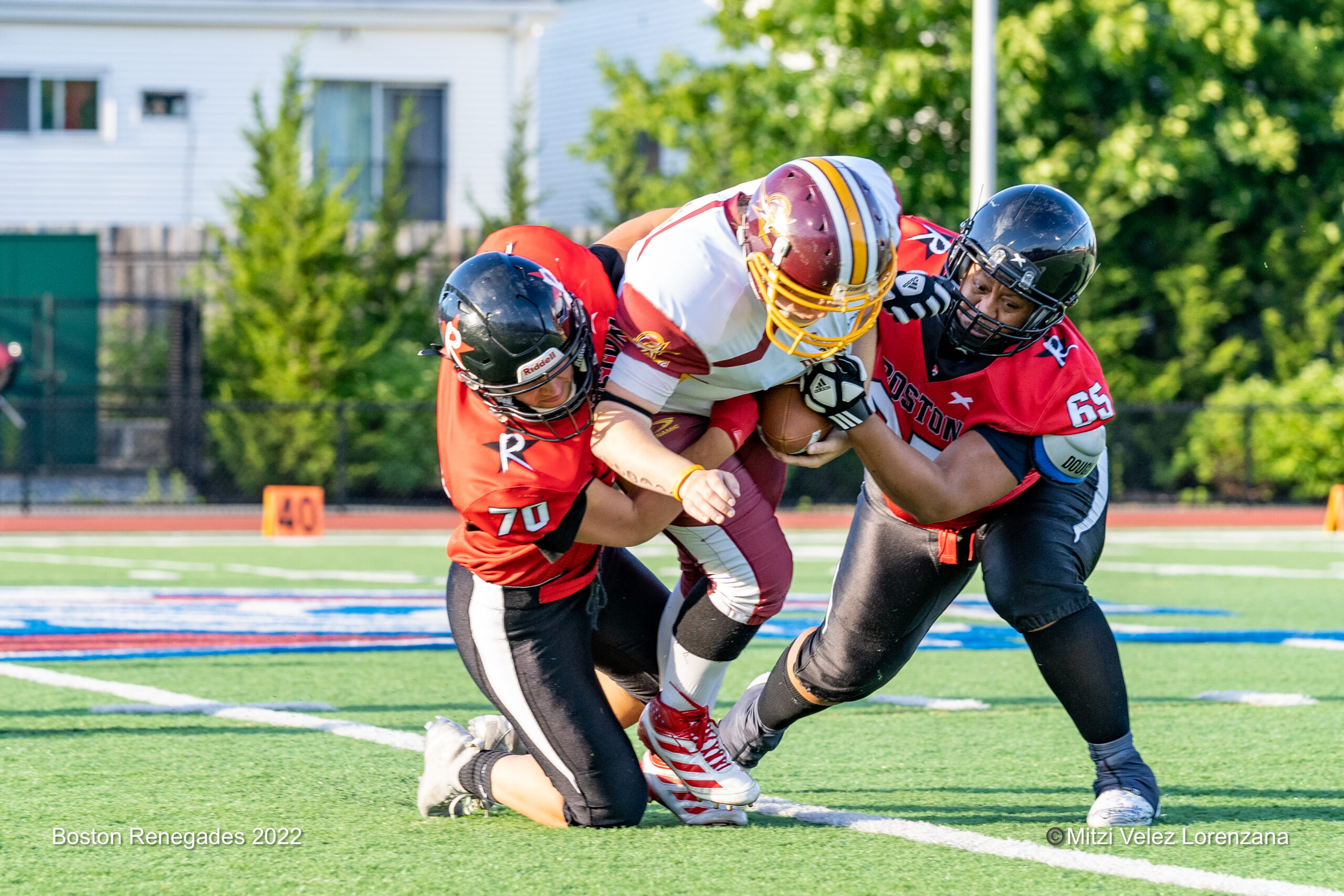 Boston pounds D.C. 69-32, pushes ahead to conference championship