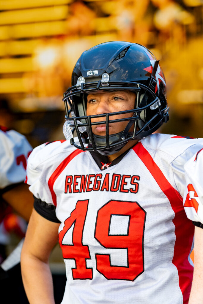 Michelle Johnson (Linebacker) – Boston Renegades Football